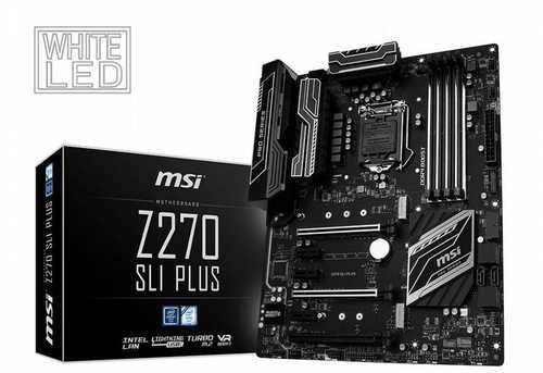 Intel I7-7700K, MSI Z270-SLI Plus, RAM 4x8Gb