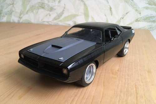 Масштабная модель Plymouth Barracuda 1:24 jada