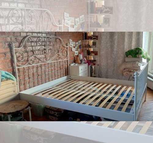 Кровать IKEA Leirvik 160х200