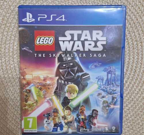 Lego star wars the skywalker saga ps4 диск