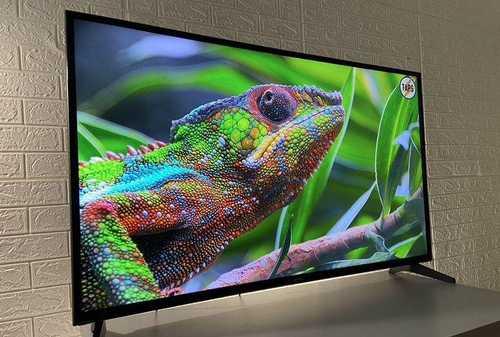 Огромный тонкий UHD 4K Smart TV Wi-Fi телевизор