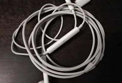 Проводные наушники Apple EarPods (Lightning) белый