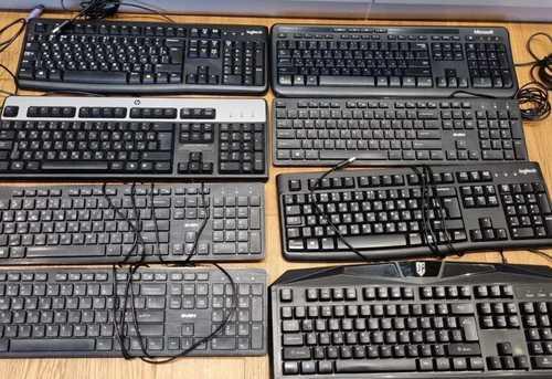 Logitech, Microsoft, Sven, HP клавиатуры