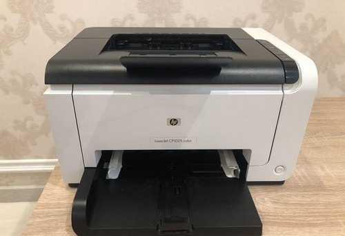 Принтер лаерный цветной HP CP 1025 color