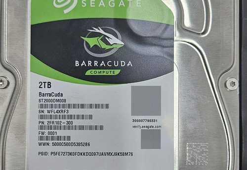 Жесткий диск 2 Тб Seagate ST2000DM008