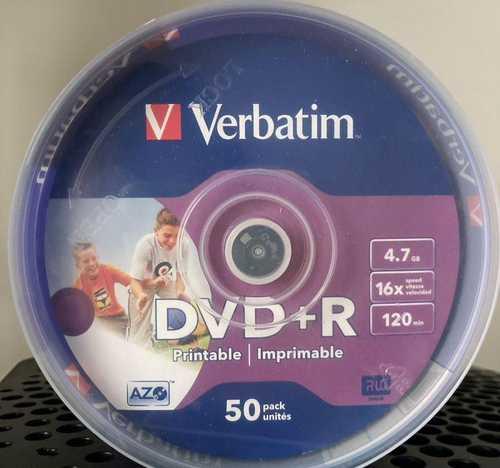 Диски DVD R 4,7 GB 16X 120 min (Болванки)