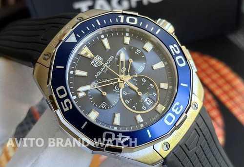 Часы Tag Heuer Aquaracer blue на каучуке