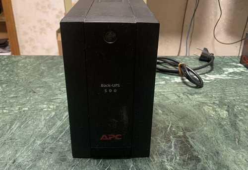 Ибп APC Back-UPS 500 + АКБ