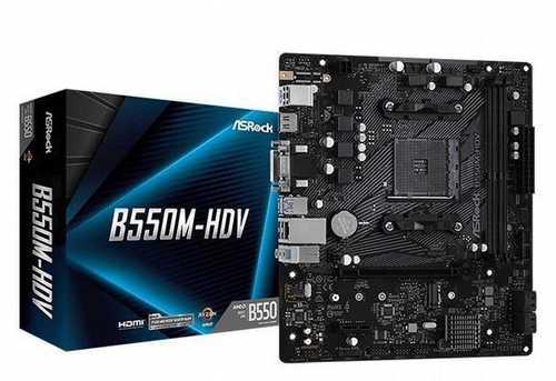 Материнская плата asrock B550M-HDV, SocketAM4