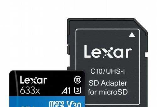 Карта памяти Lexar microsdxc Class 10 UHS-I