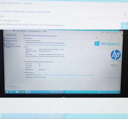 Ноутбук hp probook 11 g1