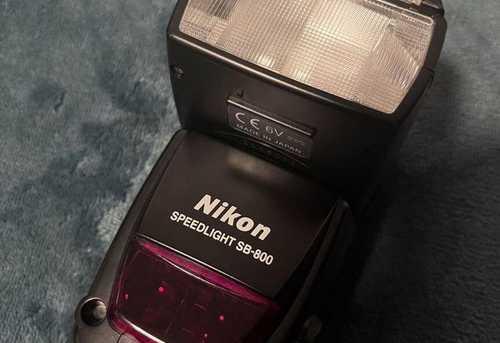 Вспышка камеры Nikon sb-800