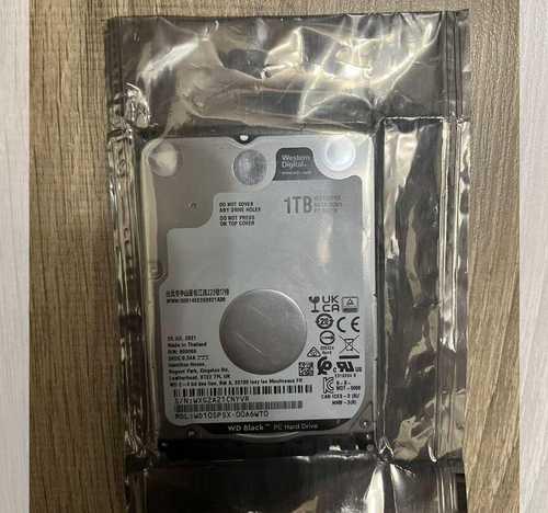 Жесткий диск WD Black 1TB WD10spsx