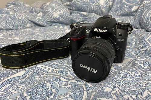 Фотоаппарат Nikon D7000 + 2 объектива