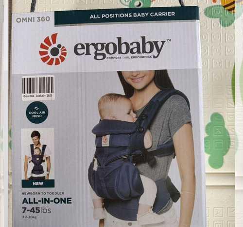 Эргорюкзак ergobaby omni 360