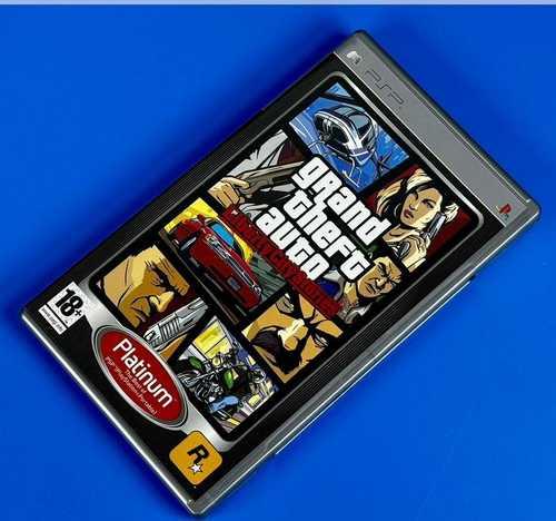 GTA Liberty City Stories (диск, Sony PSP)