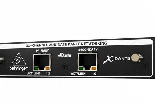 Behringer X-dante карта расширения Dante для X32