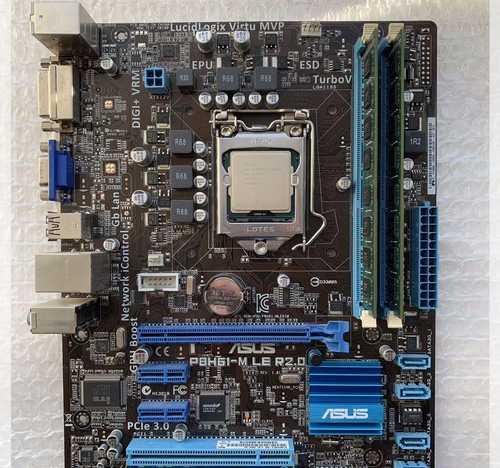 Комплект Asus P8H61-M LE R2.0 / Xeon E3-1230V2 / 1