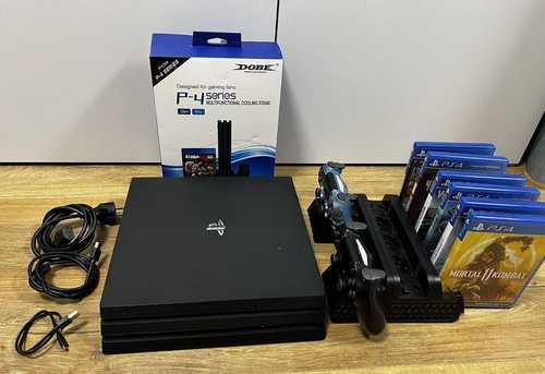 Ps4 pro + игры