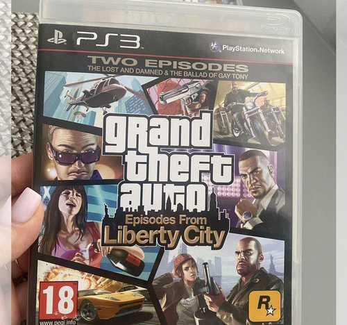 Игра GTA Liberty City PS3