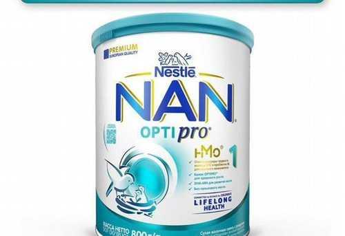 Молочная смесь NAN Optipro 1 от 0 до 6 мес. 800 г