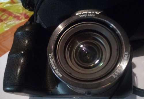 Зеркальный фотоаппарат sony DSC-H100