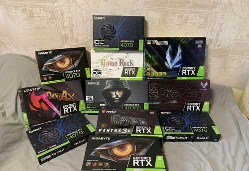 Коробки от видеокарт RTX