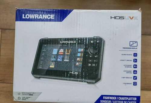 Эхолот Lowrance HDS 7 Live с датчиком новый