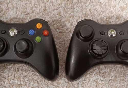 Геймпады Xbox 360 Оригинал. Чёрные