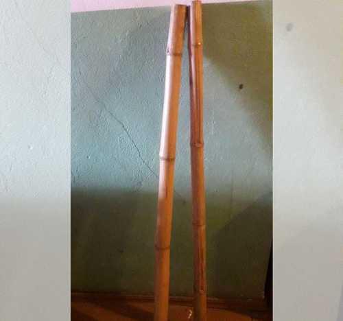 Бамбуковые стволы длиной1,5м