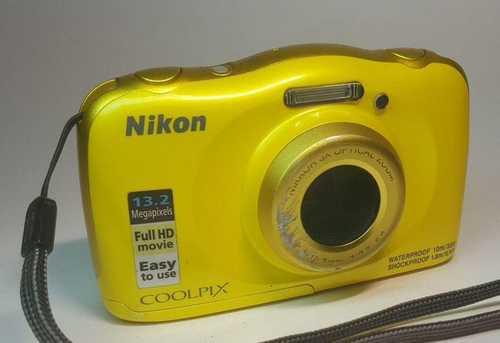 Цифровой фотоаппарат Nikon coolpix w100
