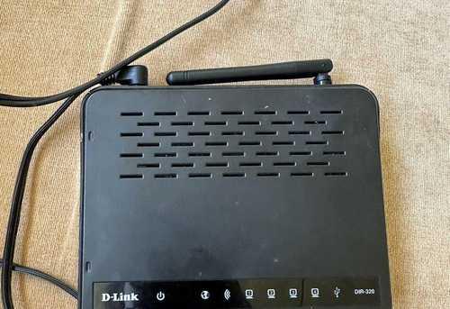 Wi-Fi роутер D-Link DIR-320