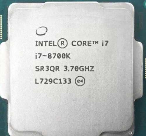 Процессор intel core i7-8700K / 1151 v2