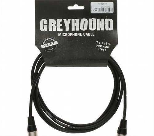 Кабель микрофонный Klotz grg1fm01.5 greyhound