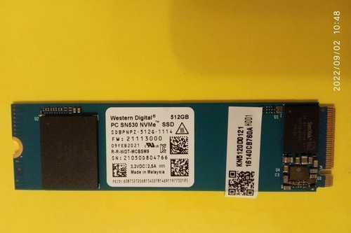 Жесткий диск SSD M2 WD PC SN530 NVMe