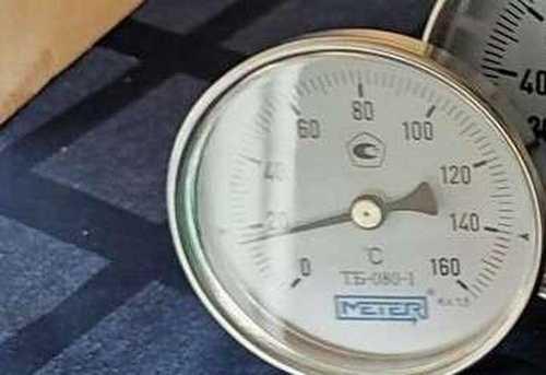 Термометр биметаллический осевой Дк100