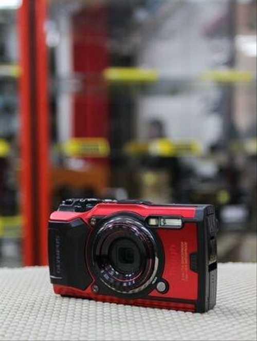 Цифровой фотоаппарат Olympus Tough TG-6 Красный
