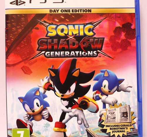 Игра для playstation ps5 Sonic x Shadow generation