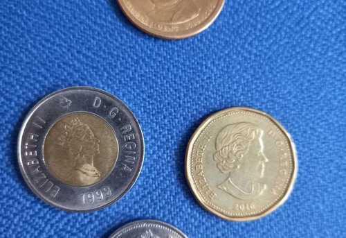 Продам монеты США Канада Турция
