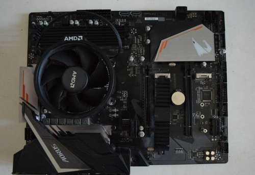 Gigabyte b450 aorus elite + AMD Rysen 5 2600 BOX