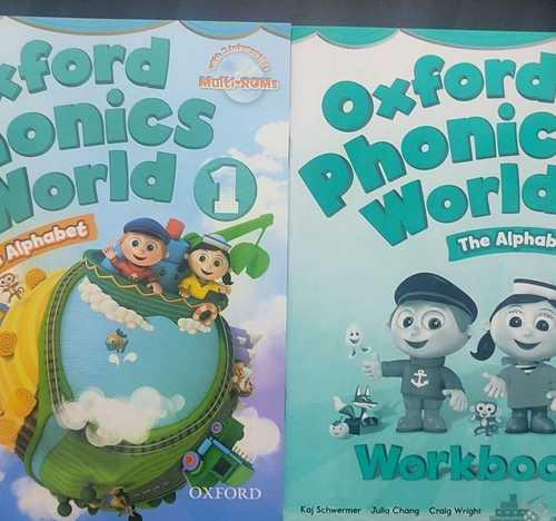 Комплект учебник и тетрадь Oxford phonics 1