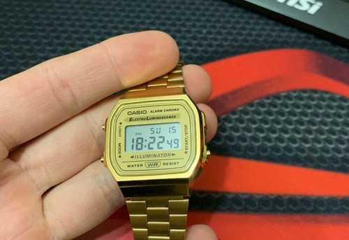 Часы casio illuminator a168wg-9ef