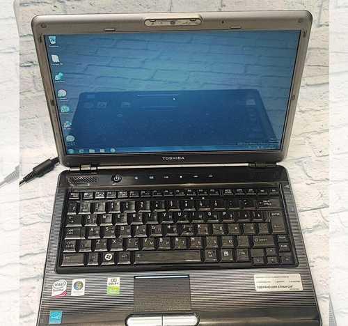 Ноутбук Toshiba Satellite U400-12P, 2 ядра, 4 Гб