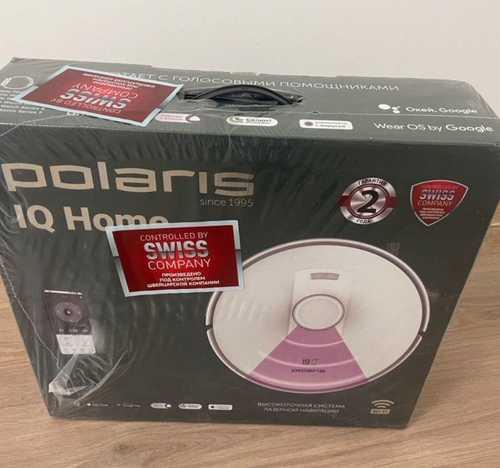 Робот-пылесос Polaris pvcr 5003 wifi IQ Home белый