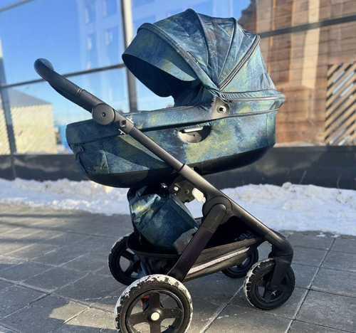 Коляска stokke trailz люлька   сумка