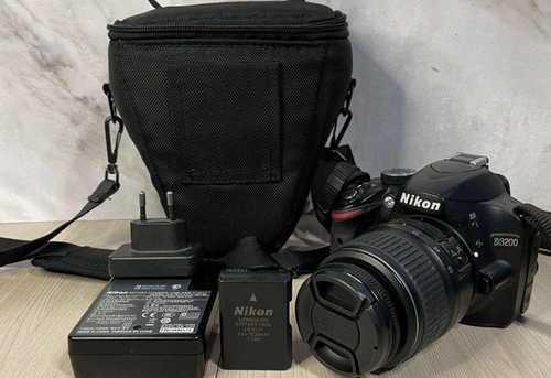 Зеркальный фотоаппарат Nikon D3200 в kit версии