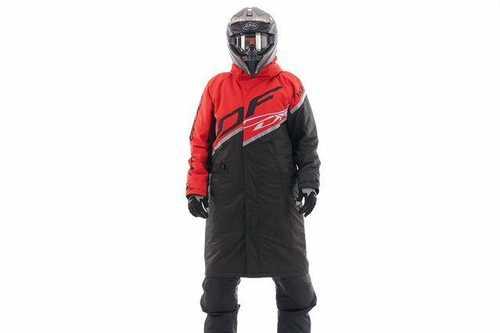 Плащ зимний Dragonfly race coat 2022, красный