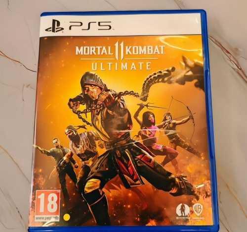Mortal kombat 11 ultimate ps5 диск