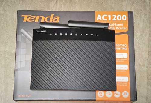 Wi-Fi Роутер Tenda AC9 AC1200 (1000 Mb/s)