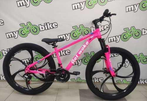 Велосипед Pink на литых дисках Новые